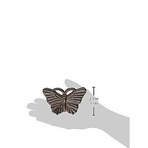 Zings & Thingz 10017897 57073401 Fluttering Butterfly Key Keeper, Brown