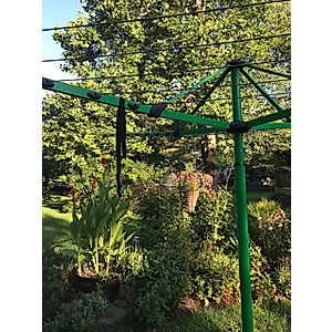 Breeze Dryer Large Rotary Hoist Clothesline with Folding Head