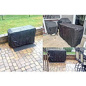 UCARE Outdoor Prep Table Cover Compatible with 35in/55in Keter Unity XL Portable Outdoor Table/ Storage Cabinet Cover Waterproof Grill Accessories Covers for Patio Kitchen Island Bar Cart