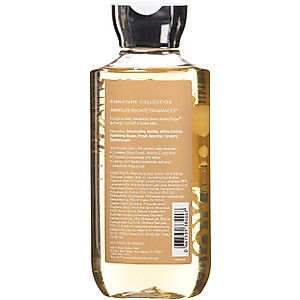 Bath and Body Works Warm Vanilla Sugar Signature Collection Shower Gel, 10 oz, new packaging