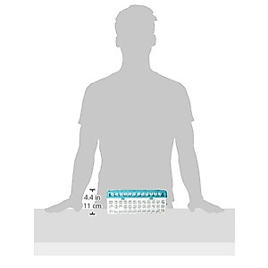 OXO Tot Dishwasher Basket for Bottle Parts & Accessories, Teal, 1 Count (Pack of 1)