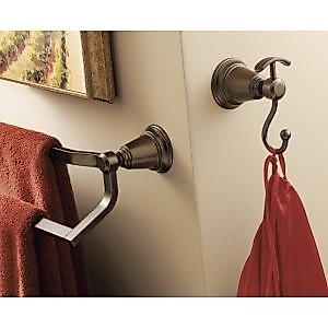 Moen YB8203CH Rothbury Robe Hook, Chrome