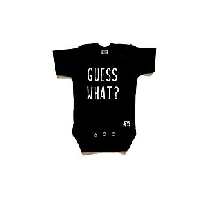 Guess What Chicken Butt Baby Bodysuit (6-12 Months)