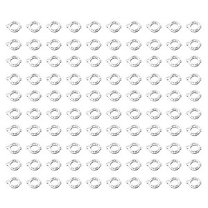 xGarden 100 Pack 1" Diameter Plant Support Garden Trellis Clips for Tomato and Other Vine Plants