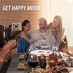 Turntable Record Player Bluetooth Built-in Phono Pre-amp 2-Speed Belt-Driven with Adjustable Counterweight Magnetic Cartridge Vinyl Recording via PC Turntables for Vinyl Records