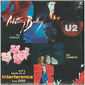U2 ‎– Achtung Baby - The Videos, The Cameos And A Whole Lot Of Interference From ZooTV- LASERDISC