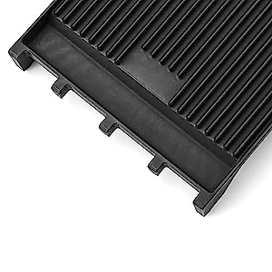 GR1 Griddle Replacement Parts for ZLINE Gas Stove Parts RA48 RT48 RG48 RT36 RG36 RGS-SN-36 Low Grate Gas Range Cooktop Griddle Plate ZLINE E30-40 E36-60 Cast Iron Griddle Top Pan 1 Pcs