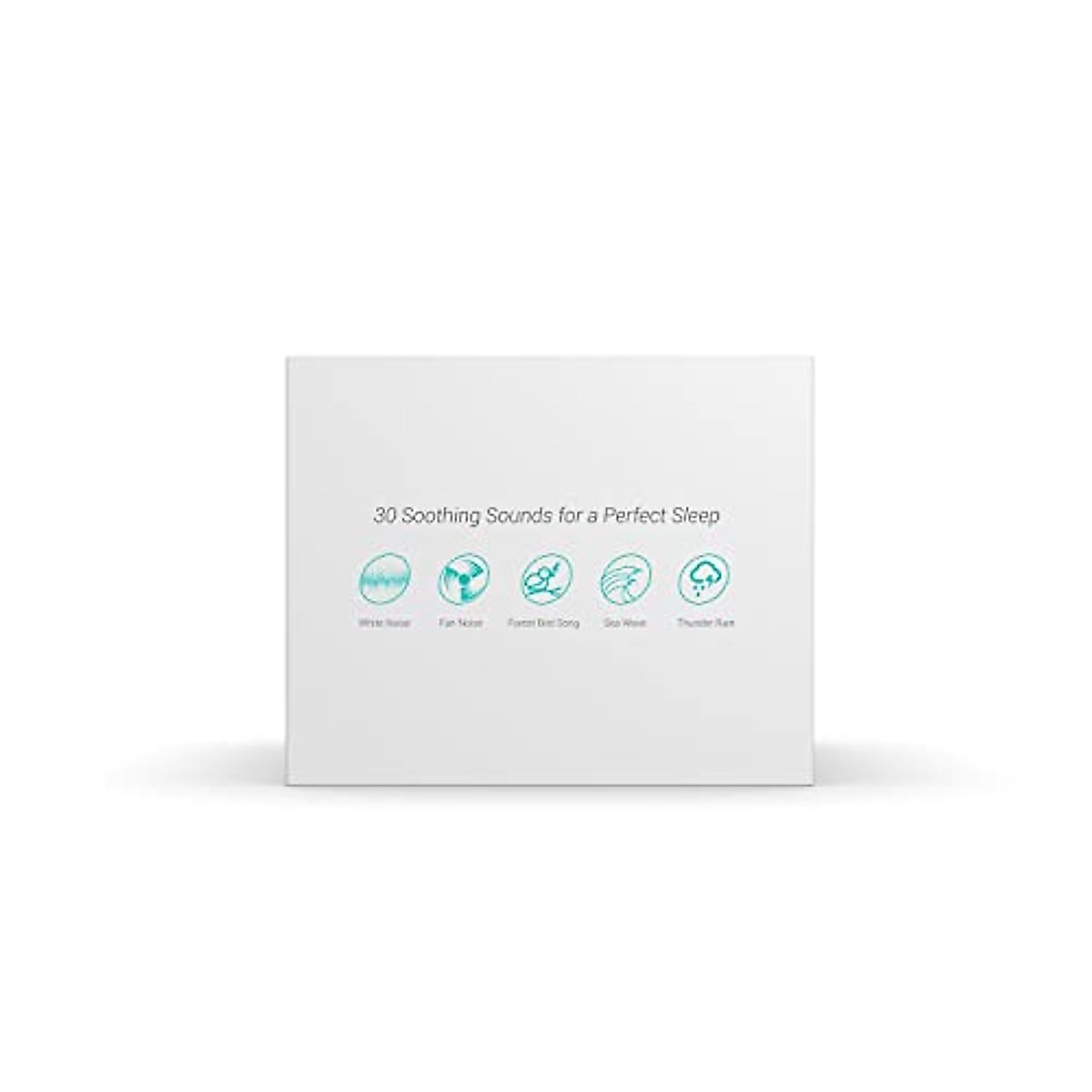 White Noise Machine, Sleep Sound Machine with 30 Soothing Sounds, 7 Color Baby Night Lights, Full Touch Control, Timer and Memory Features, Plug in, Sound Machine for Baby, Adults