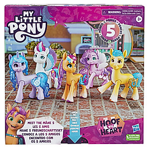 My Little Pony Toys: Make Your Mark Meet The Mane 5 Collection Set, Gifts for Kids (Amazon Exclusive)