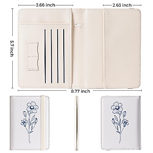CoBak Passport Holder: Securely Store Passports, Credit Cards & IDs with Multi-Pocket Storage & Waterproof Design; Compact & Travel-Friendly for Women and Men