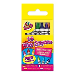 Artbox Wax Crayon in Hanging Box (Pack of 16)
