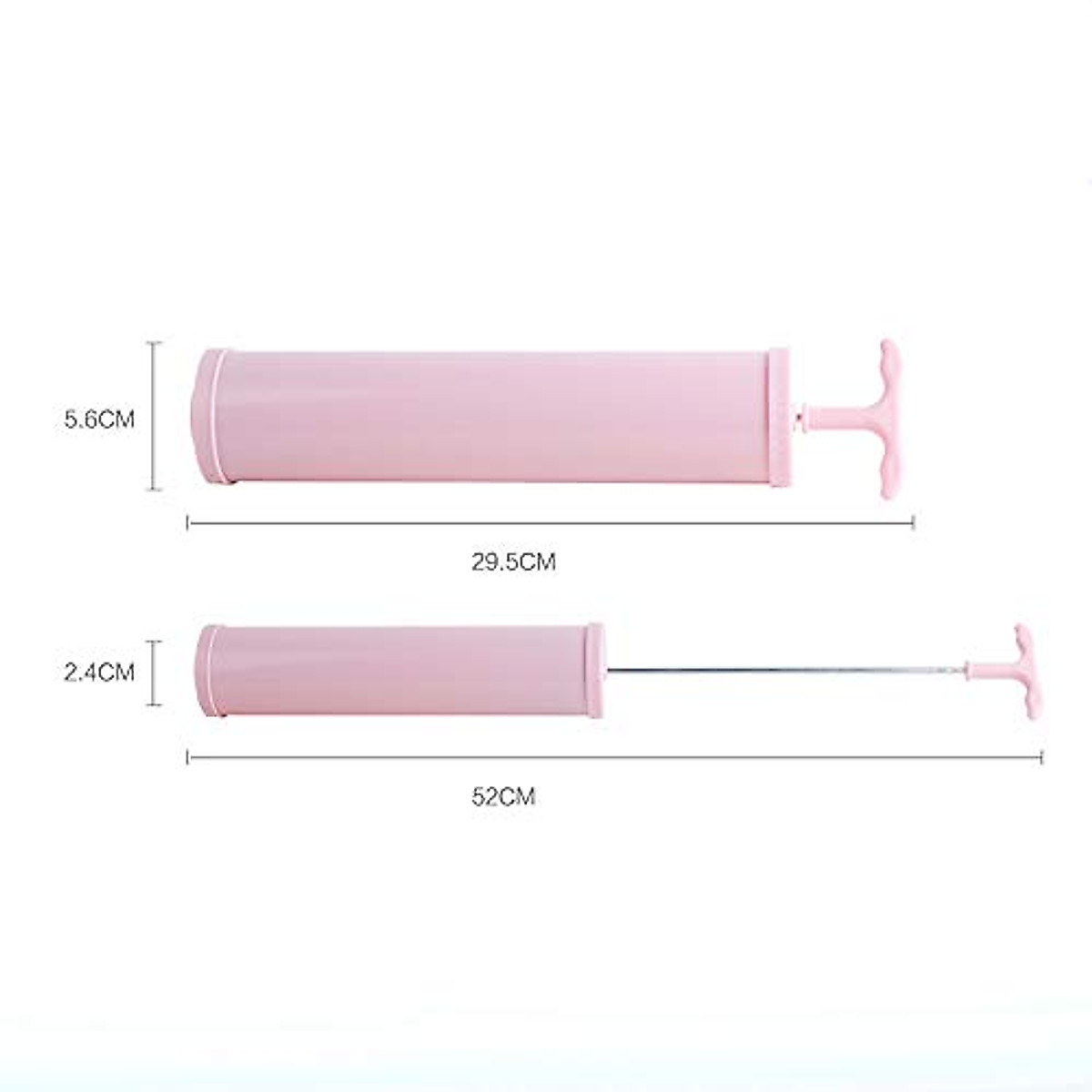 Vacuum Storage Bags - 4 Pack(2 x Large, 2 x Jumbo) Space Saver Bags with Pump