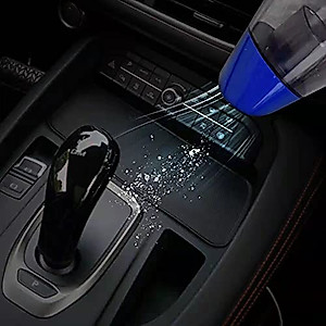 Car Vacuum Cleaner 2 in 1 Handheld Vacuums for Quick Car Cleaning , High Power Strong Suction，Wet and Dry Use with 9.85FT(3M) Power Cord with Cigarette Lighter Plug, Deep Cleaning Kit of Car Interior.