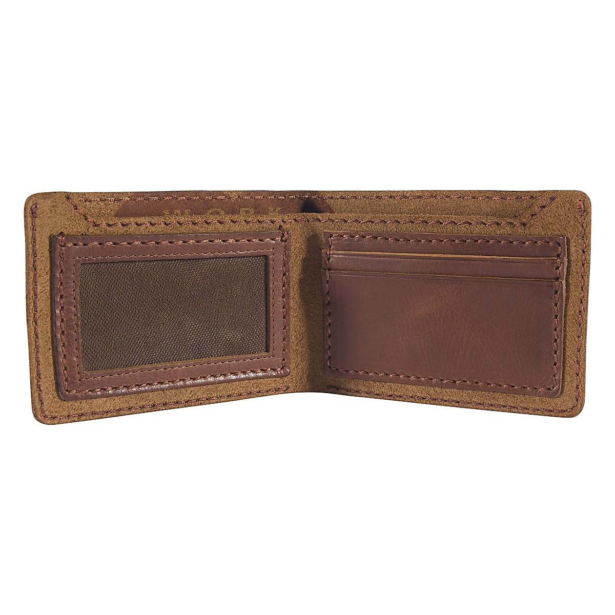 Carhartt Men's Rugged Patina Leather Wallets, Available in Multiple Styles and Colors, Brown (Bifold), One Size