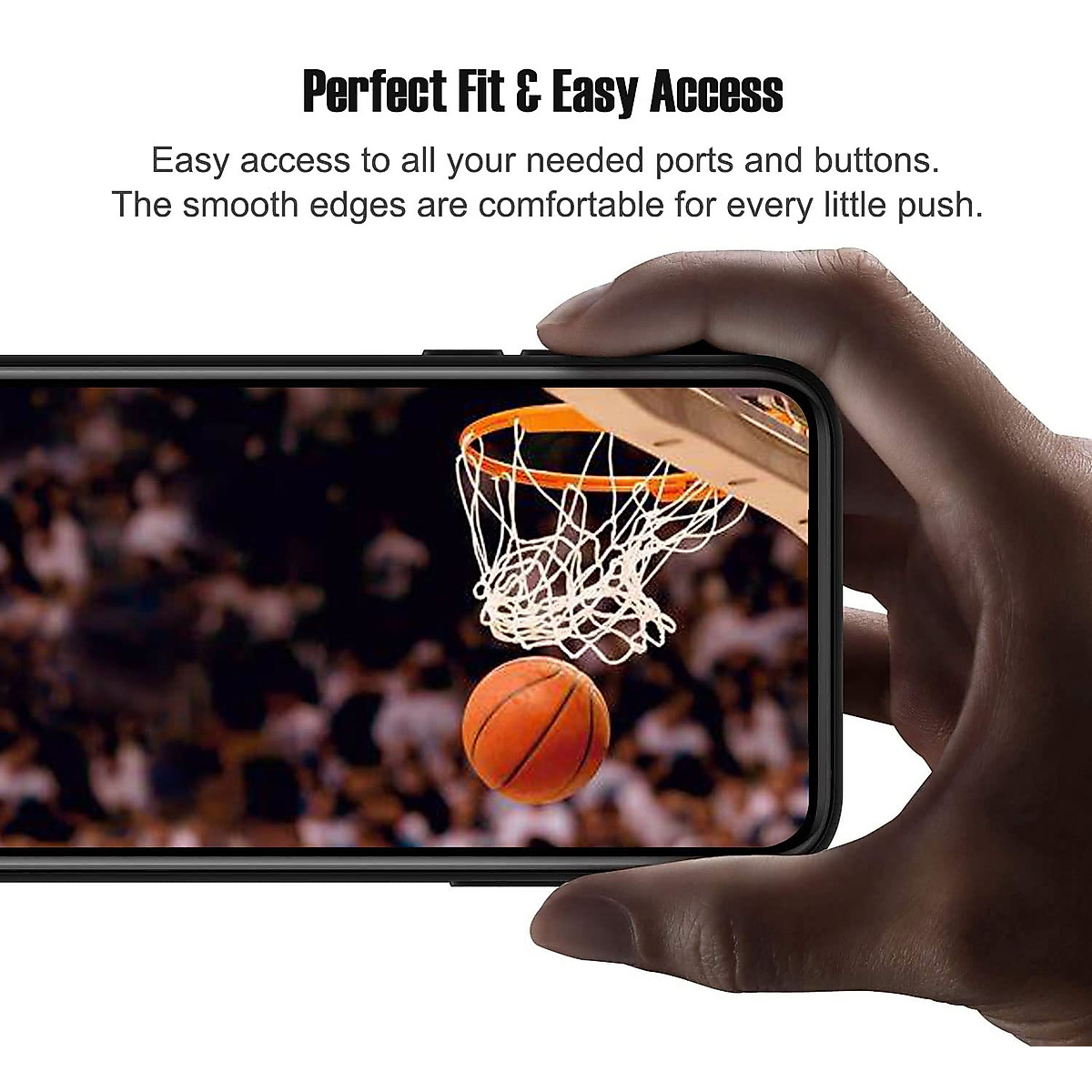 VNGDA DIY Custom Name & Number - Golden State Basketball Jersey - Liquid Silicone Case for Samsung Galaxy A53 5G A14 A73 A12 A42 A32 A02S A71 A22 4G A33,with Camera Protection Case for Boy