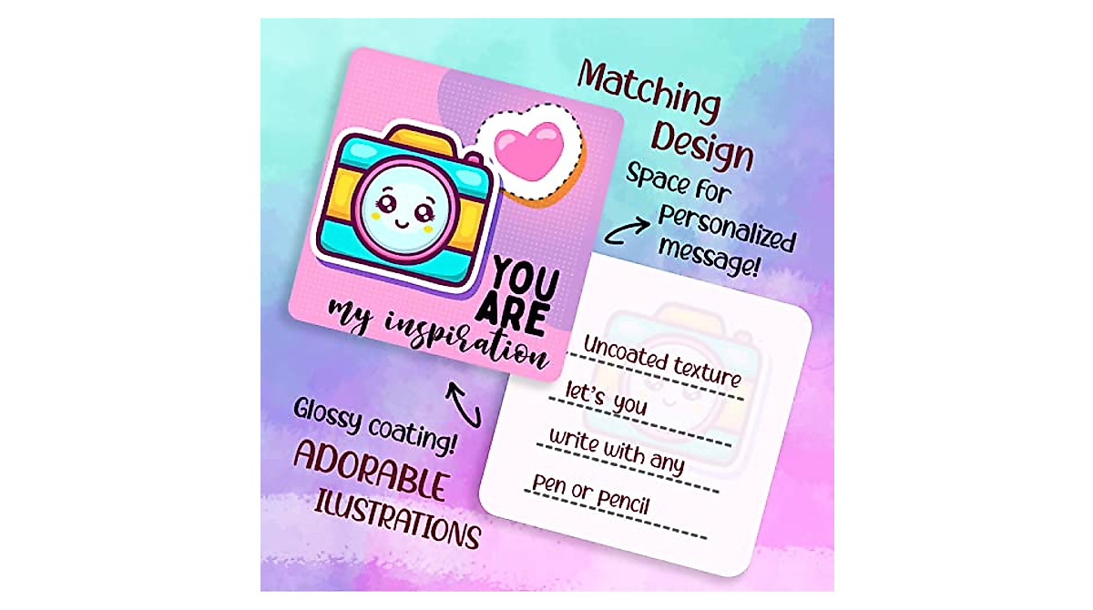 120 Cute Lunch Notes & Stickers for Kids