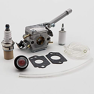 kipa Carburetor 308054079 for Ryobi RY08420 RY08420A Backpack Blower BP42 530069247, with Mounting gaskets Fuel Filter New Spark Plug Fuel Lines Prime Bulb, Durable Fuel Carburetor mantience kit