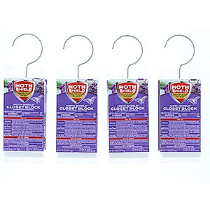 Moth Shield 4 Pk Closet Block Lavender Scented