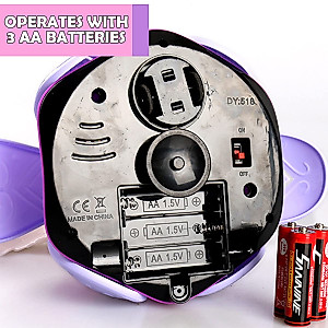 Liberty Imports Princess Musical Dancing Angel Doll with 3D LED Lights, Music and 360° Spinning - Bump and Go Electric Musical Fairy Girl Toy for Kids