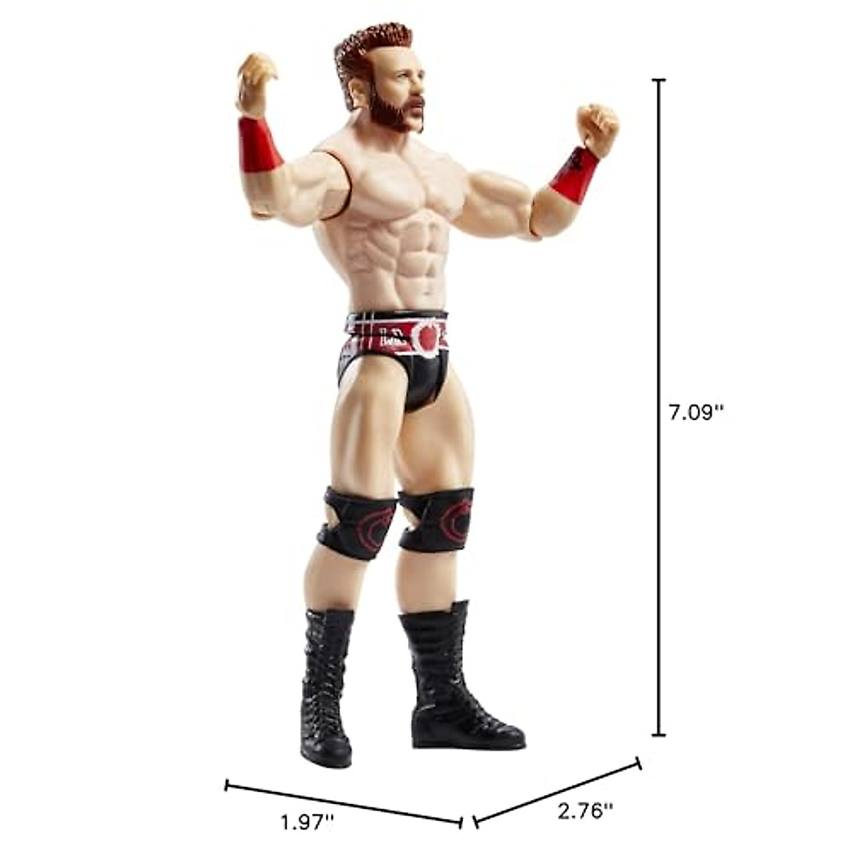 Mattel Wrestlemania Action Figure, Sheamus, Posable 6-inch Collectible & Gift for Ages 6 Years Old & Up
