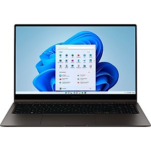 SAMSUNG Galaxy Book2 Pro 360 15.6” Intel 12th Gen Core i7 512GB SSD - Graphite (Renewed)