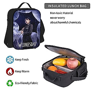 ANLA Backpacks Set for Boys Girls Backpack with Lunch Box Lunch Bag Pencil Case Pencil Bag 17 Inch Backpacks Schoolbag 3 piece for