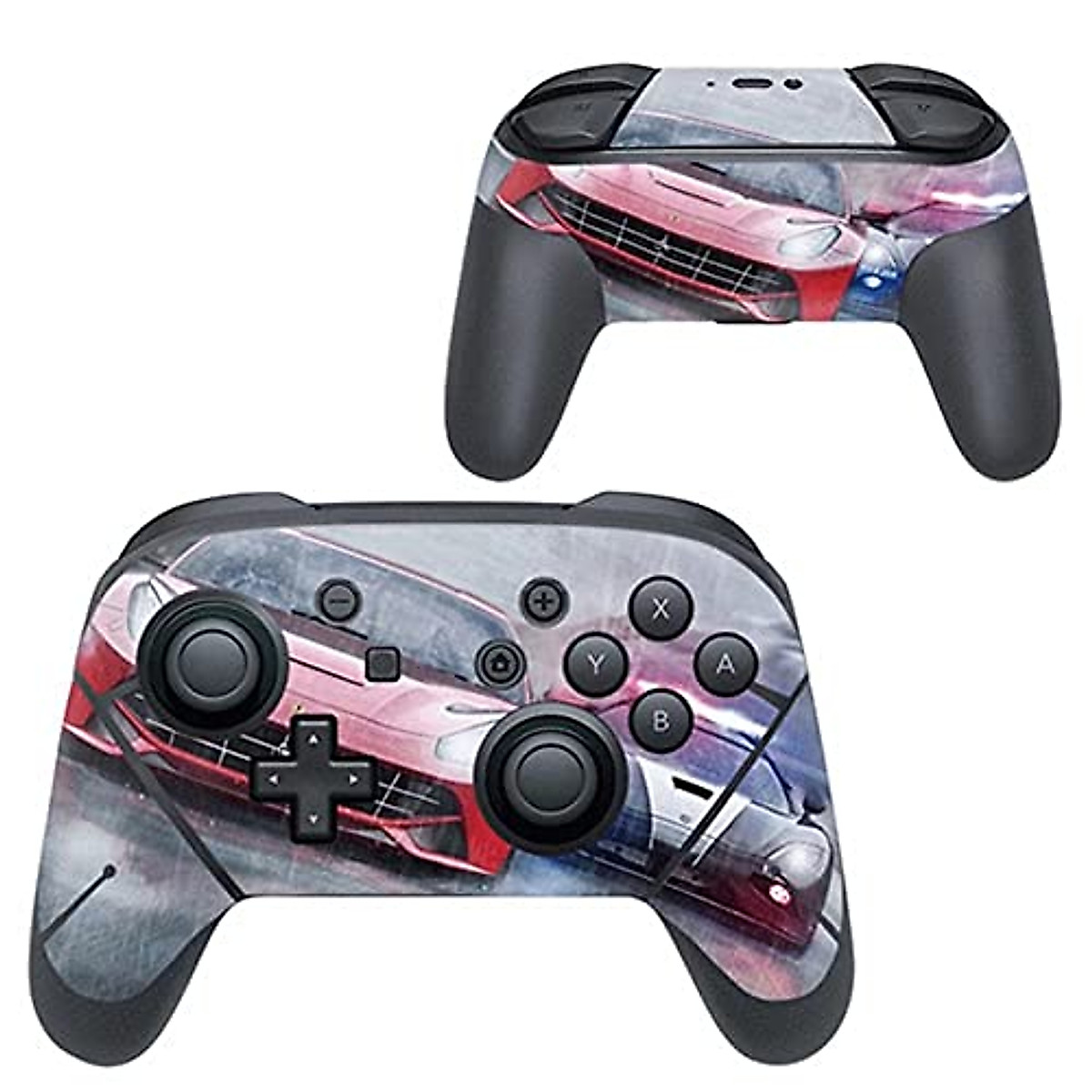Movies Hero Games Handle Stickers Sexy Girls Decals Paste Cartoon Scratch Resistant Wear Resistant Dticker Film Game Handles Decorate for Switch Pro Controller Accessories - F