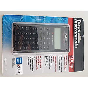BA II Plus™ Professional Financial Calculator