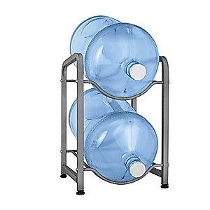 BRIO Single Column Gallon Stands (GREY) (2-TIER)