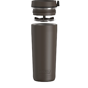 ALTA SERIES BY THERMOS Stainless Steel Tumbler 18 Ounce, Espresso Black