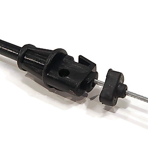 Compatible Clutch Cable with Spring Replacement for 408319, 532435110, 532408319