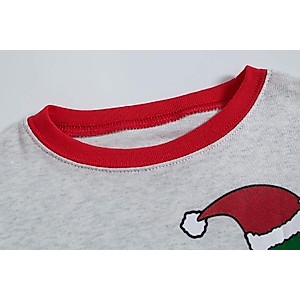 Boys Christmas Pajamas for Toddler Clothes Set Dinosaur Sleepwear Long Sleeve 100% Cotton 2 Piece Kids Xmas Pjs 3t