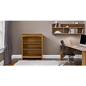 Shaker Style Bookcase - 36"H - Cherry Finish