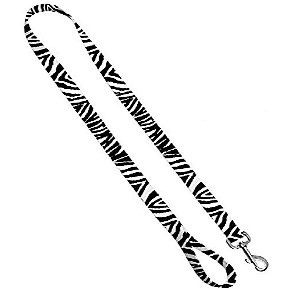Moose Pet Wear Deluxe Dog Leash - Patterned Heavy Duty Pet Leashes, Made in the USA – 3/4 Inch x 6 Feet, Zebra