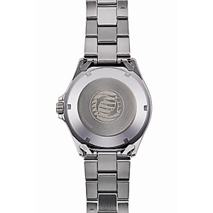 Orient Kamasu/Mako III Men's Automatic Manual Winding Sports Steel or Silicone Divers' Watch with Screw Crown and Sapphire Crystal, Pine Green, Default Title, Bracelet