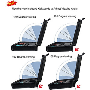 Case Club Waterproof Pre-Cut Portable Gaming Station to Fit Nintendo Switch