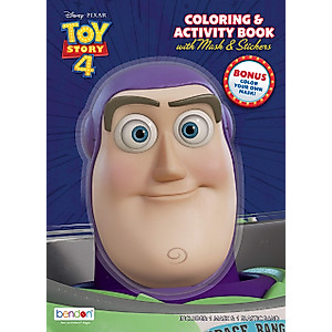 Toy Story Disney 4 Coloring & Activity Book with Mask 44640, Bendon