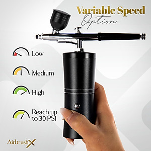 Air Brush Kit with Air Compressor, Barber Airbrush Kit, Airbrush for Nails, Airbrush Makeup, Air Brush Painting Set, Airbrush Compressor, Airbrush Gun, Nail Airbrush Machine, Air Brush for Nails.