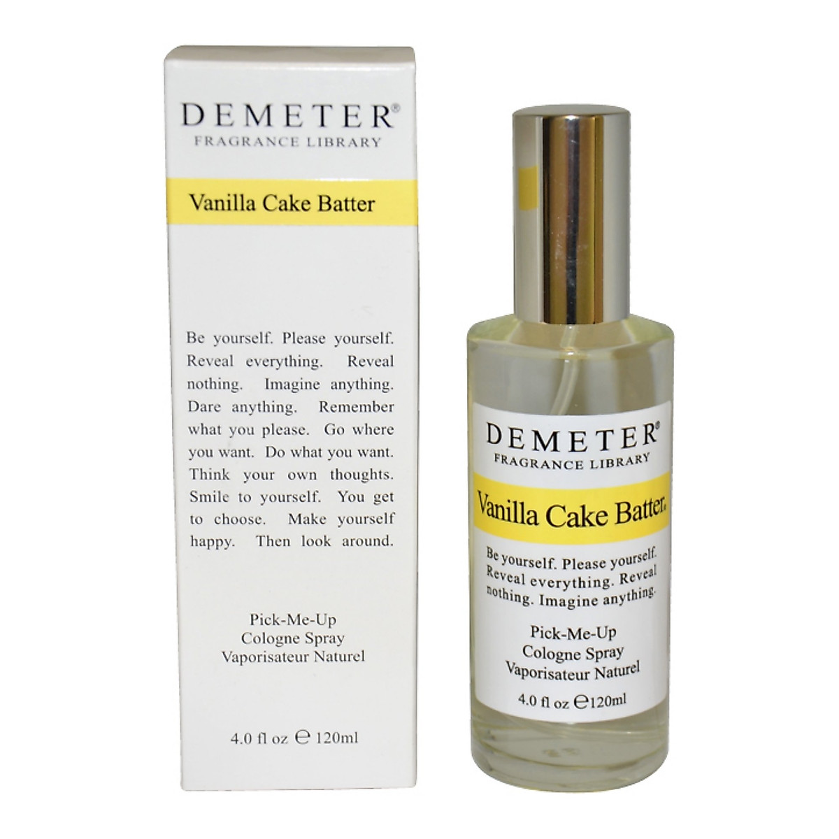 Demeter Vanilla Cake Batter By Demeter Cologne Spray, 4 Ounce
