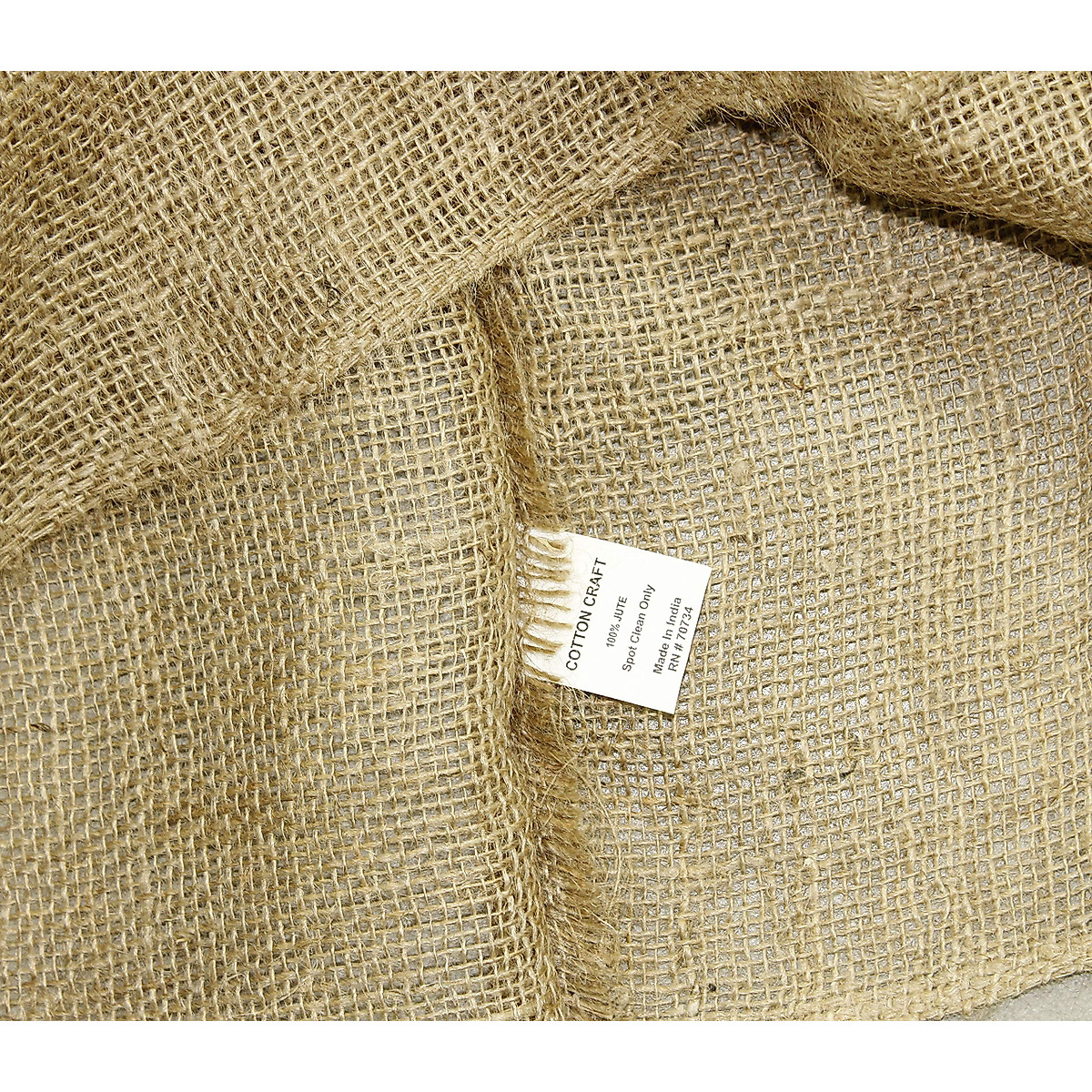 COTTON CRAFT Burlap Potato Sack Bag - Set of 4 Jute Potato Sack Race Bags - Large 24x39 Adult & Kids Sturdy Easter Outdoor Games Birthday Block Party Toy Storage