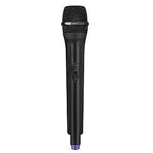 Ipetboom Simulated Microphone Toy, 1 Pc Fake Microphone Pretend Play Mic Microphone Karaoke Prop Fun Birthday Party Favors