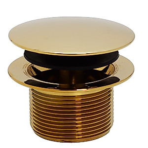 Westbrass D326HBJ-03 25" Bath Waste Assembly with Ball Joint, Tip-Toe Drain and Illusionary Overflow Faceplate, Polished Brass