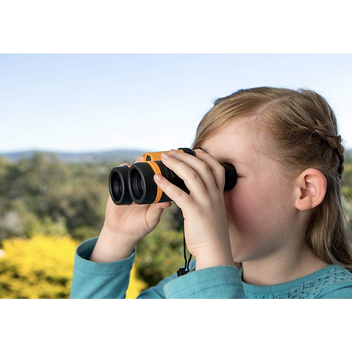 Adventure Kidz - Outdoor Exploration Kit, Children’s Toy Binoculars with Case, Flashlight, Compass, Whistle, Magnifying Glass, Backpack. Great Gift Set for Camping, Hiking, STEM, Pretend Play.