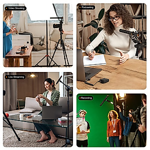 comica VM30 Shotgun Microphone, with Wireless Modes, USB C Digital Output, 75/150Hz, Super-Cardioid Universal Camera Microphone for Filmmakers, Vloggers - Wireless Mic for Camera, Smartphone, and PC