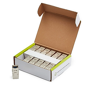 trueCABLE Shielded Cat6 Keystone Jack Coupler, PoE++ (4PPoE), UL Listed, ETL Verified, ANSI/TIA 568-2.D Cat 6 Performance Compliant, Female to Female RJ45 Couplers, 12 Pack