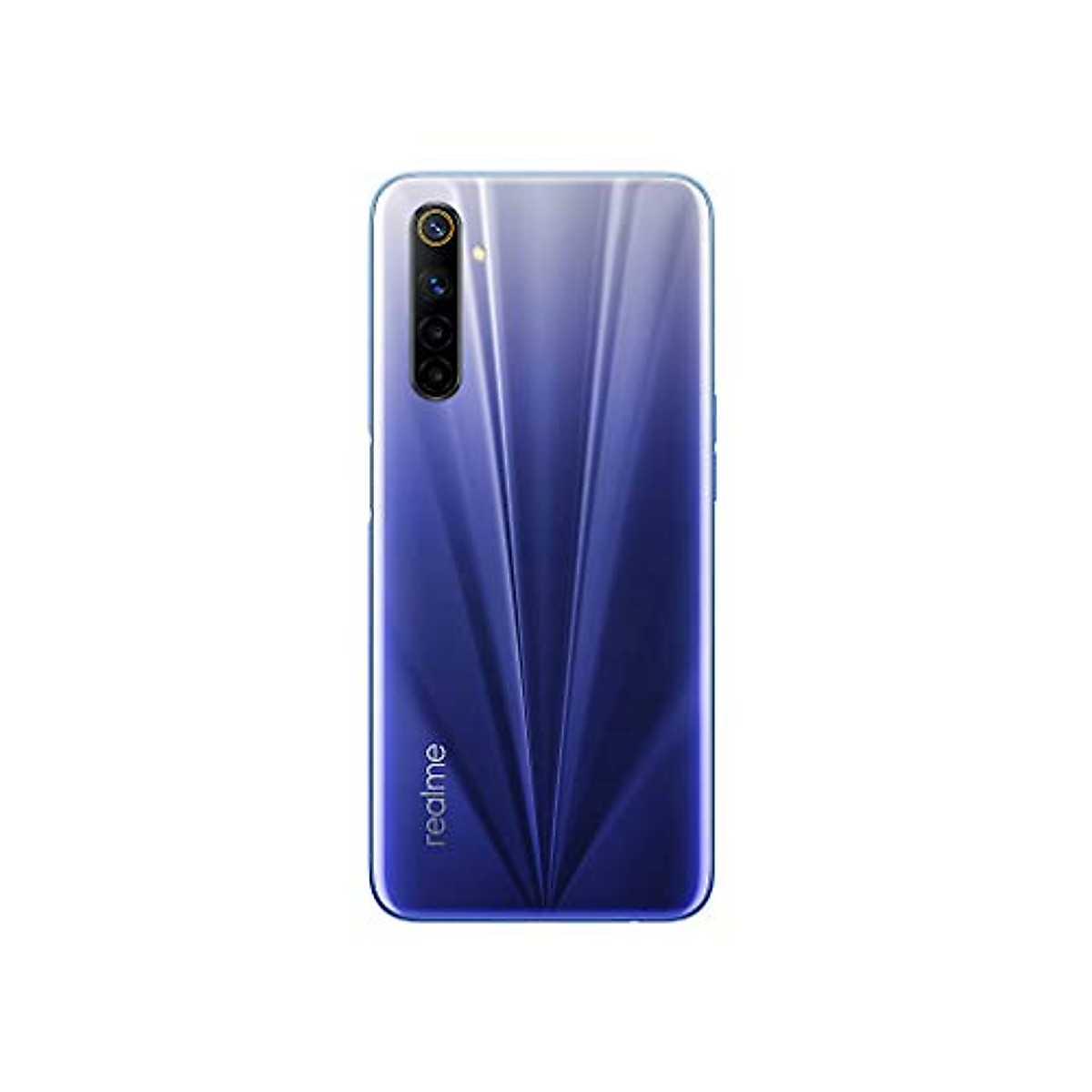 Realme 6 (64GB, 4GB) 6.5" 90Hz Display, 30W Fast Charge, MediaTek Helio G90T, GSM Unlocked Global 4G LTE (T-Mobile, AT&T, Metro) International Model - RMX2001 (64GB SD Bundle, Comet Blue)