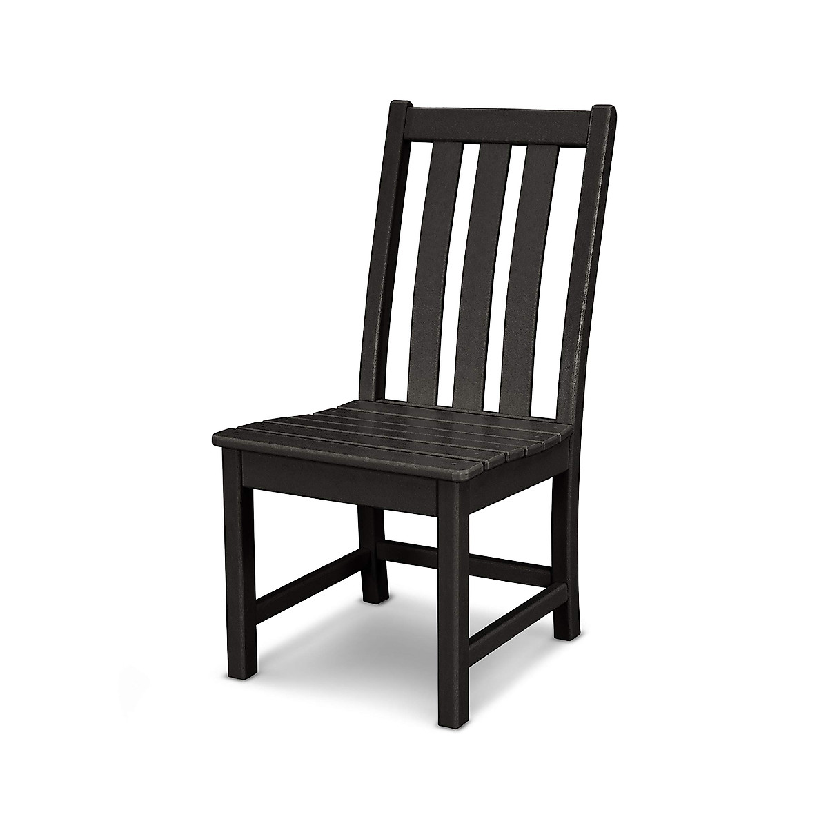 POLYWOOD® Vineyard Dining Side Chair (Black)