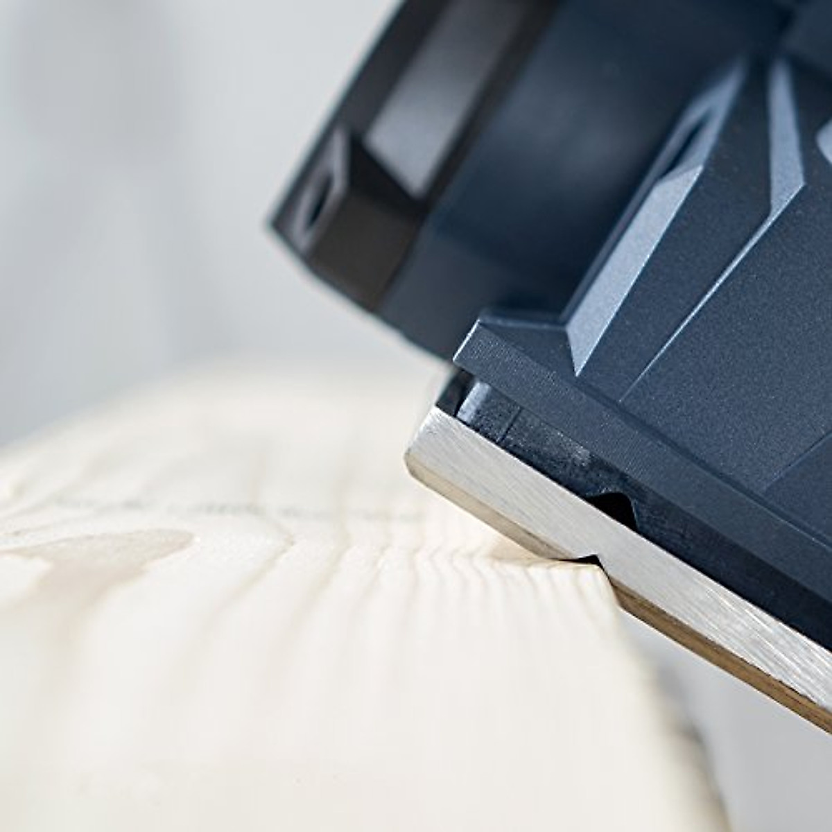 POWERTEC HP1005 Portable Corded Hand Planer 8 Amp Power Motor with 4 3/8 Hand Planer Blades | Electric Woodworking Tool