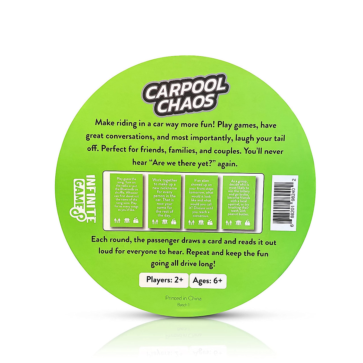 Carpool Chaos - Car Games, Travel Games, Road Trip Games, Travel Games for Kids 8-12, Road Trip Essentials Kids, Car Game Kids, Road Trip Essentials for Adults, Kids Travel Activity