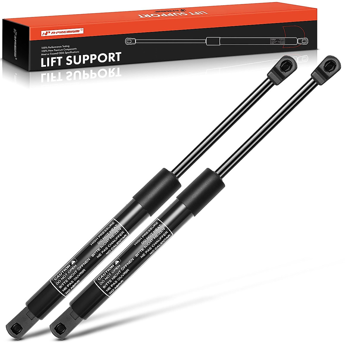 A-Premium Hood Lift Supports Shock Struts Replacement for Ford Crown Victoria Grand Marquis 1998-2011 2-PC